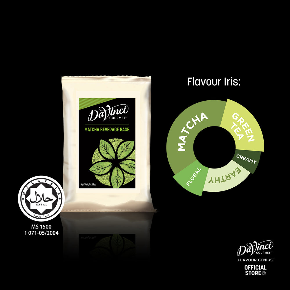 DVG DaVinci Gourmet Matcha Beverage Base Powder- 1kg